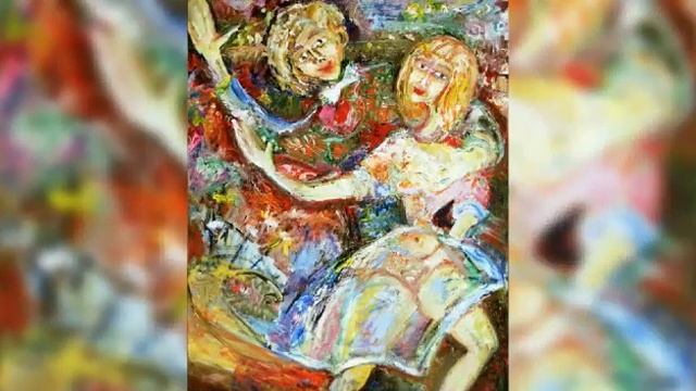 Мне подарил волшебный кубик друг Ингель с моими картинами. Спасибо. Хасай Алиев. Метод Ключ.