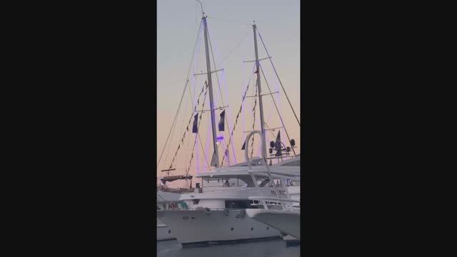 Вечерняя прогулка на яхте по Красному морю. Шарм-ель-шейх.  апрель 2025г