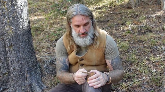 🎬 Первобытные технологии: Огонь. Кремень-Марказит-Трутовик.