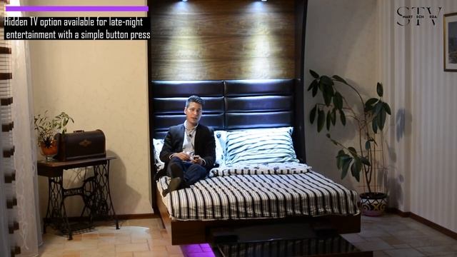 INCREDIBLE Space Saving Furniture - Murphy Bed Ideas For Small Space