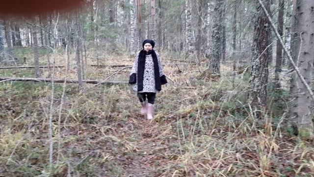 2020г.Ольга в осеннем лесу.