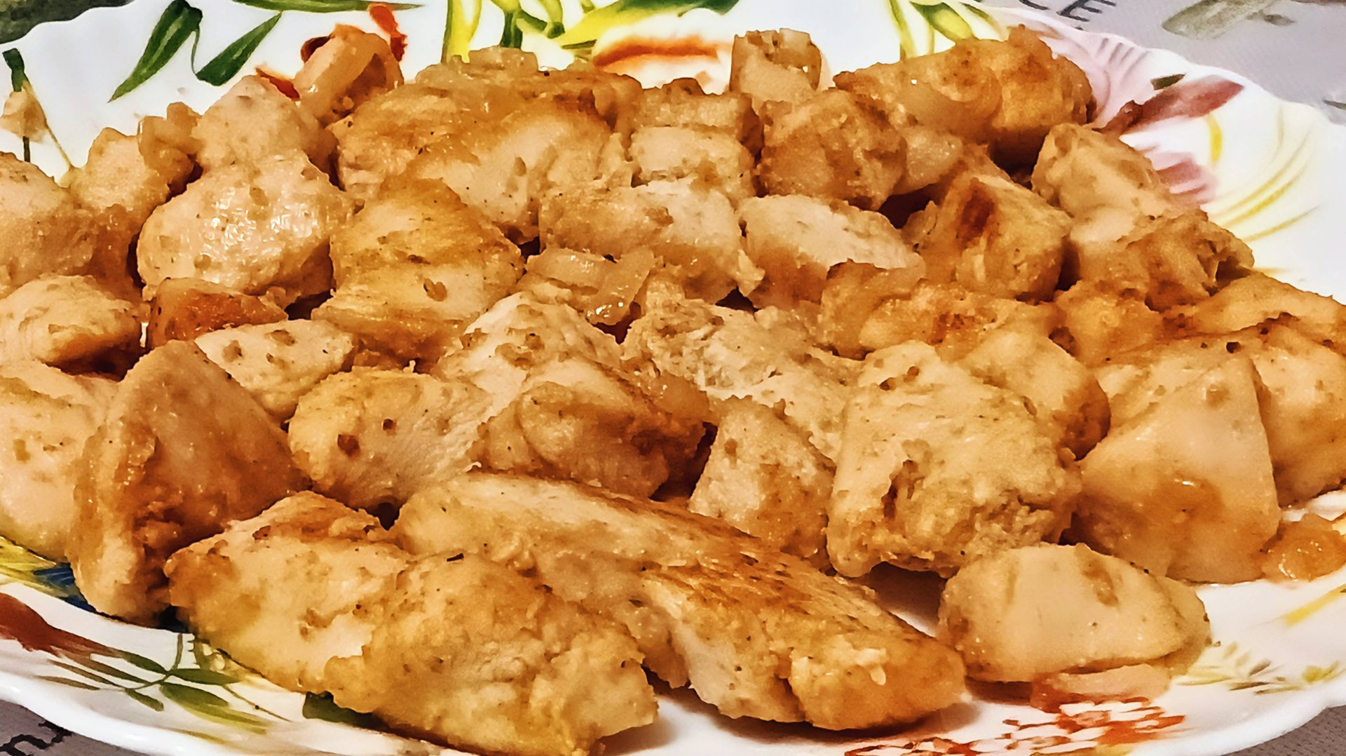 Курица на ужин за 30 минут.  Когда нет свободного времени. Пришли с работы и очень поздно?