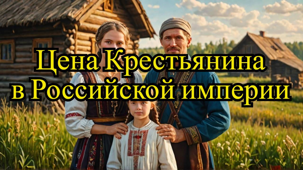 Знаете сколько стоили крепостные в Российской империи? Объясняю в современных деньгах!