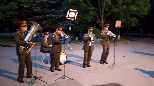 вальс "Синий платочек" - военный оркестр