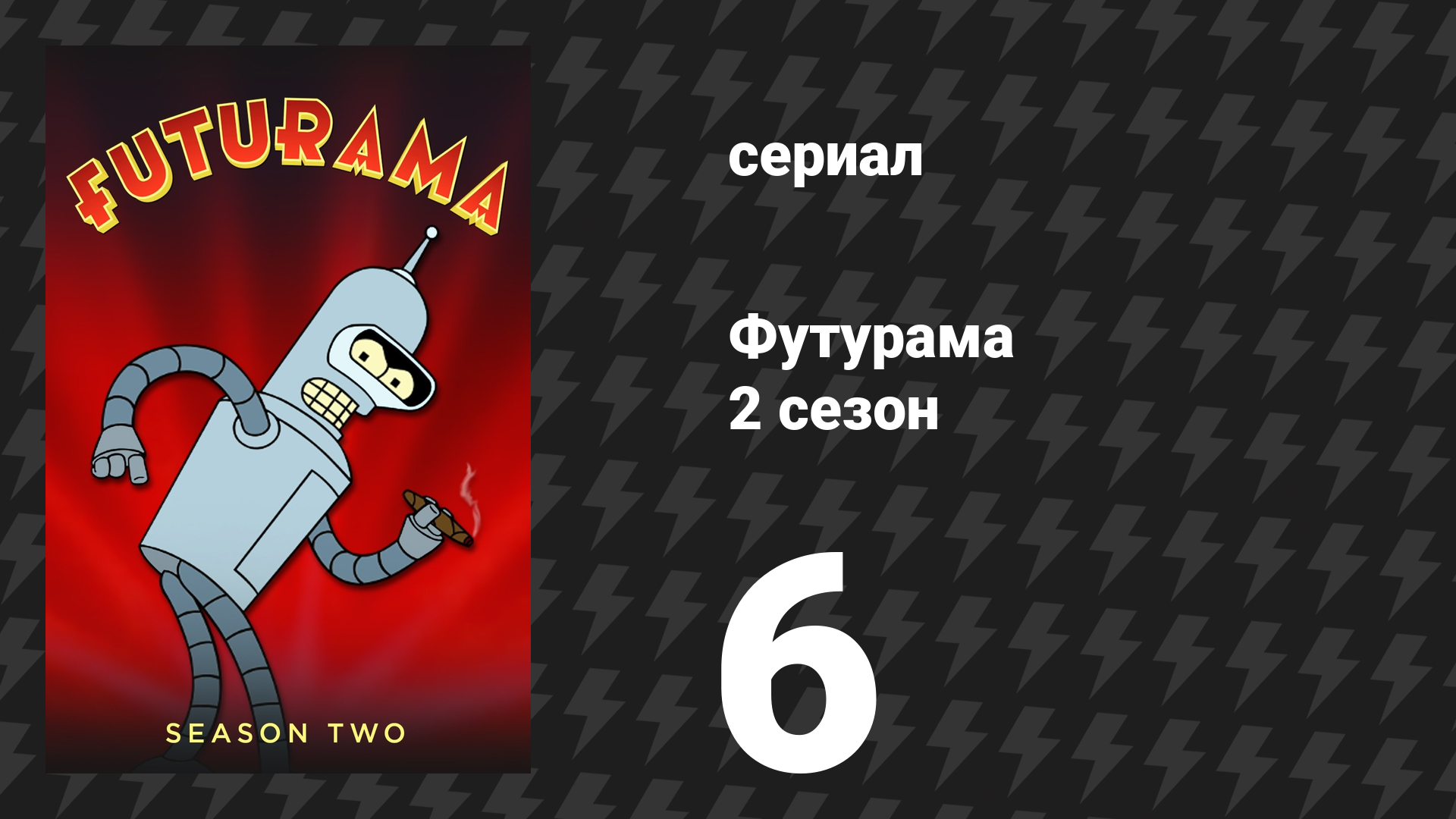 Футурама 2 сезон 6 серия «Положи свою голову мне на плечо» (мультсериал, 1999)