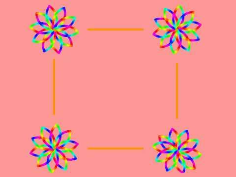 Цветочная рамка