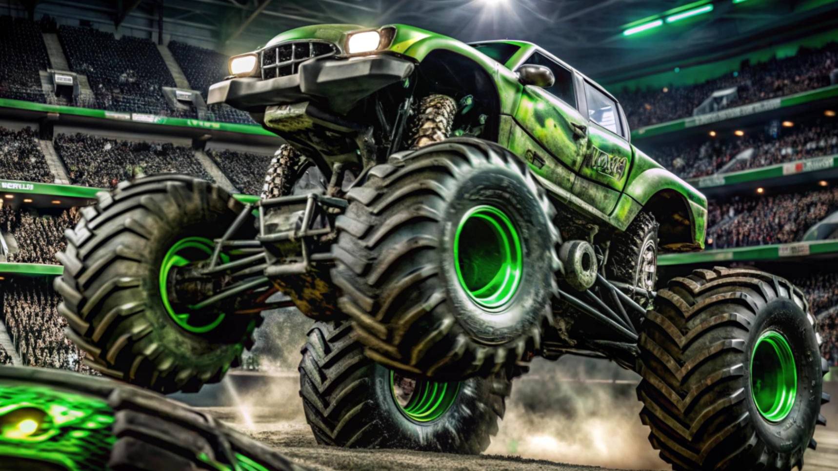 🏎️НА РУССКОМ | Тампа в Огне: Как Monster Jam "Взорвал" Raymond James Stadium 1 Февраля 2025?