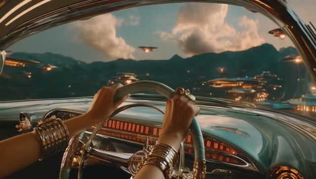 Luxurious Retro-Future： Dreamy Sci-Fi Visuals & Relaxing Jazz