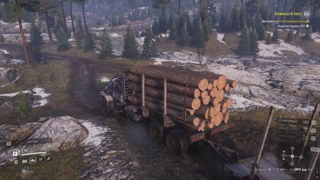 SnowRunner Скандинавия прохождение 312.  20 04 2025.