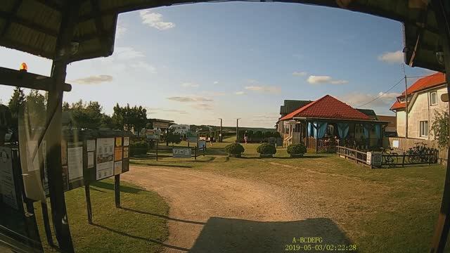 На автодоме 5 местном в кемпинг в Польше WIDOK