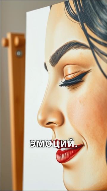 Прикосновение кистью: как художник оживляет душу модели. #shorts