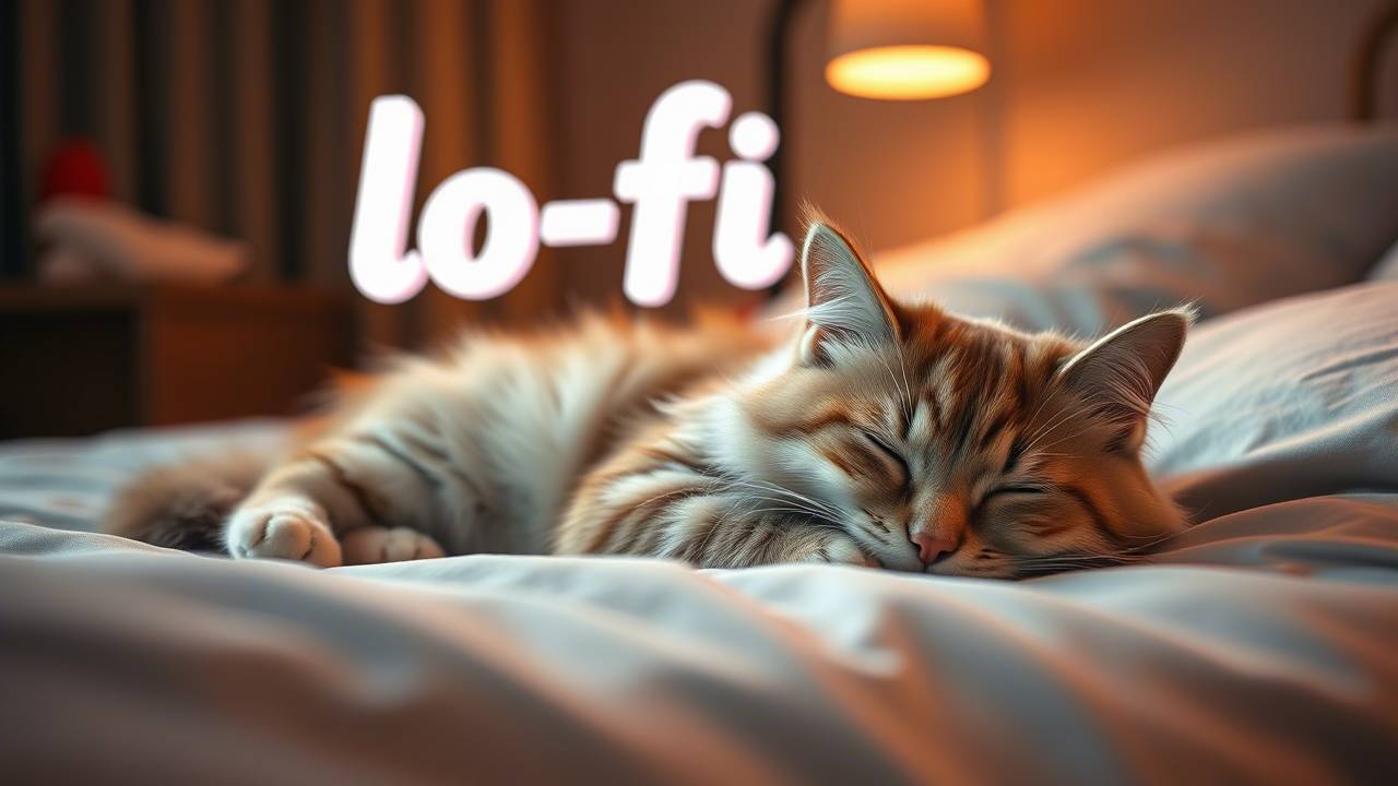 Успокаивающая лоу-фай музыка для концентрации и сна