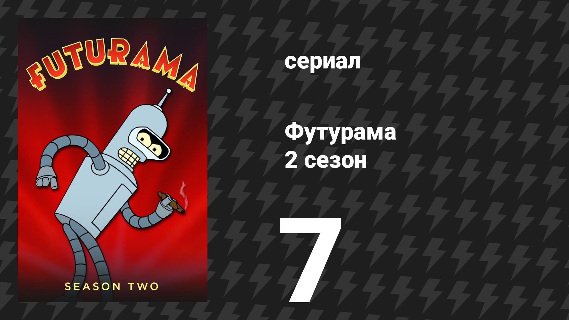 Футурама 2 сезон 7 серия «Меньшее из двух зол» (мультсериал, 1999)
