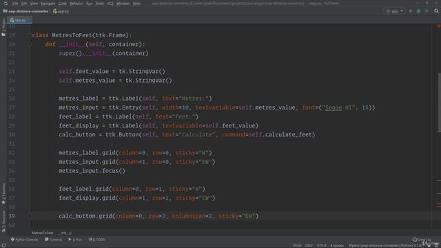 06 - Object-Oriented Programming with Tkinter