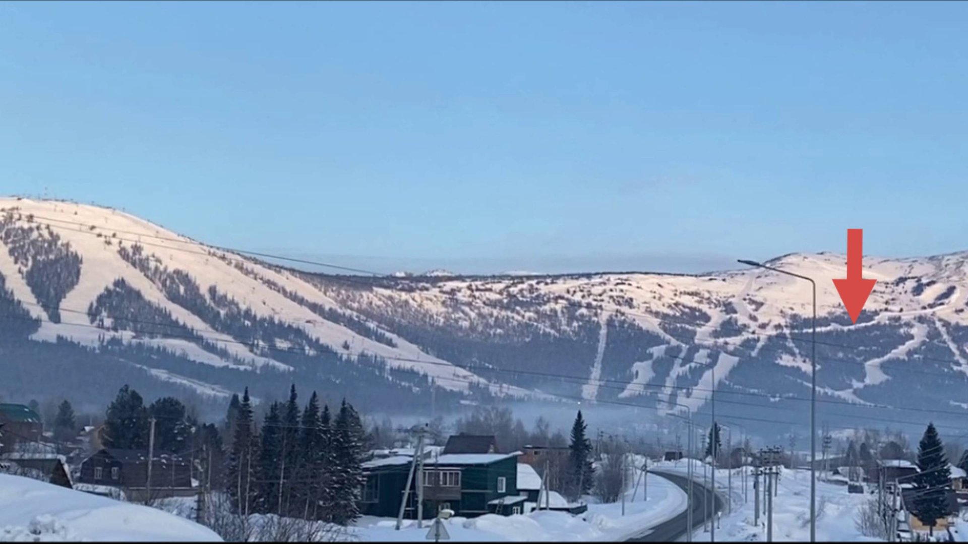 СПУСК ПО ТРАССЕ ВОСТОК - ОПУШКА В ШЕРЕГЕШЕ