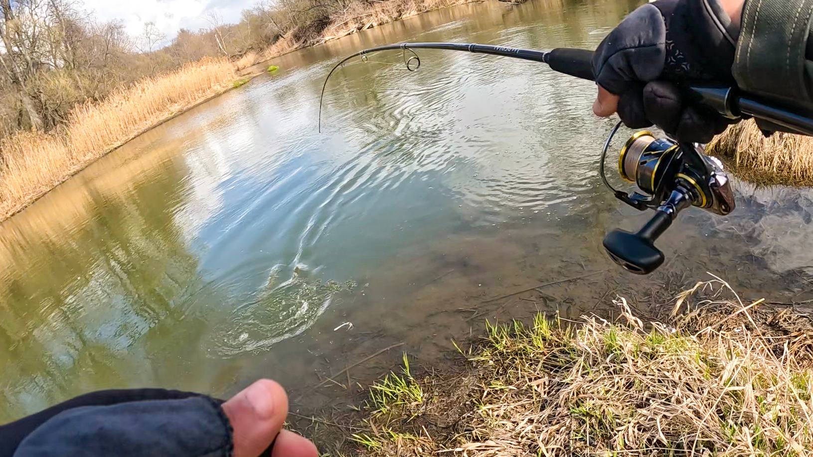 В ТАКОЕ НЕ ВЕРЯТ! СТОЛЬКО ЩУКИ НА ОДНОМ МЕСТЕ! Рыбалка на спиннинг на реке в 2025