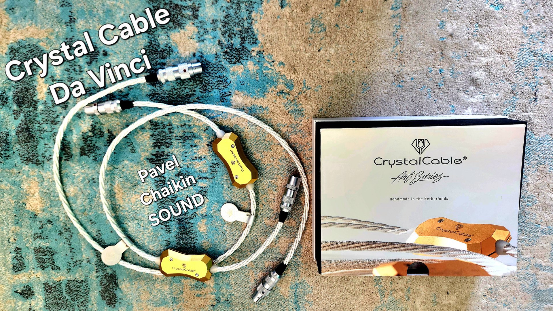 2025.04.20 Components межблочный Crystal Cable Da Vinci XLR interconnect