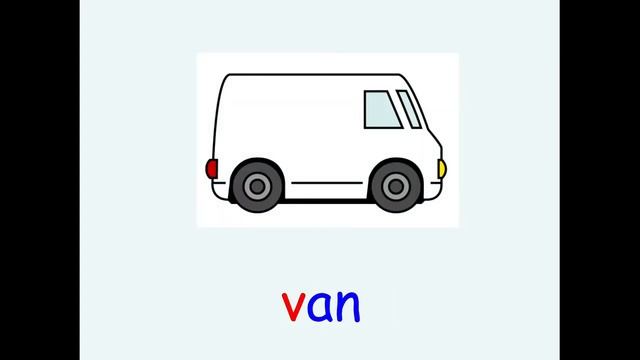 Jolly phonics V sound, song and blending