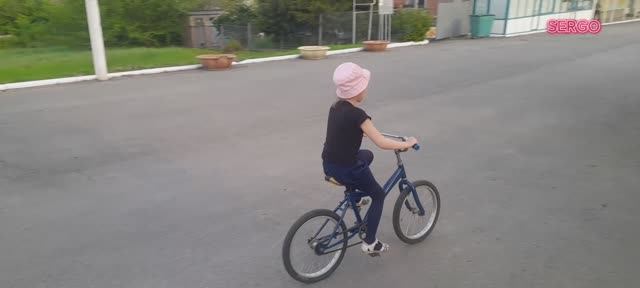 Воскресил старенький велосипед