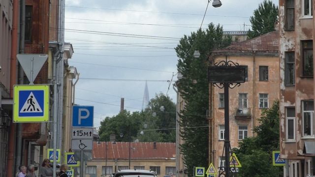 ЛАХТА ЦЕНТР ВИДЕН ПРАКТИЧЕСКИ ИЗ ЛЮБОЙ ТОЧКИ ГОРОДА