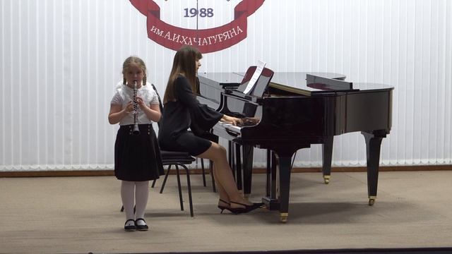 Ж.Б. Люлли "Песенка"
В.А. Моцарт "Аллегретто"