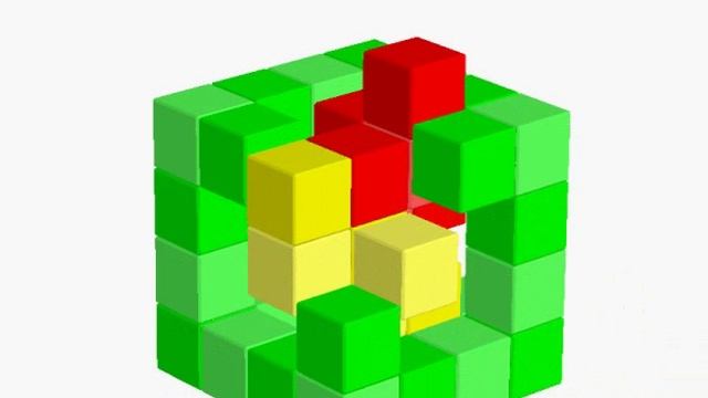 538. Головоломка "Булочка с изюмом".