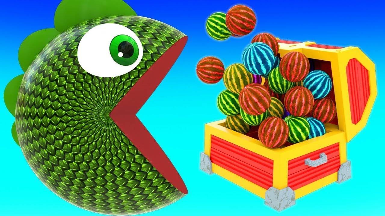 Веселый ПАКМЕН, мультики для детей, мультфильмы с песенками для малышей, смотреть мультики онлайн