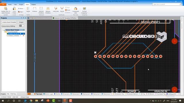 8. Create PCB For Arduino LCD Shield