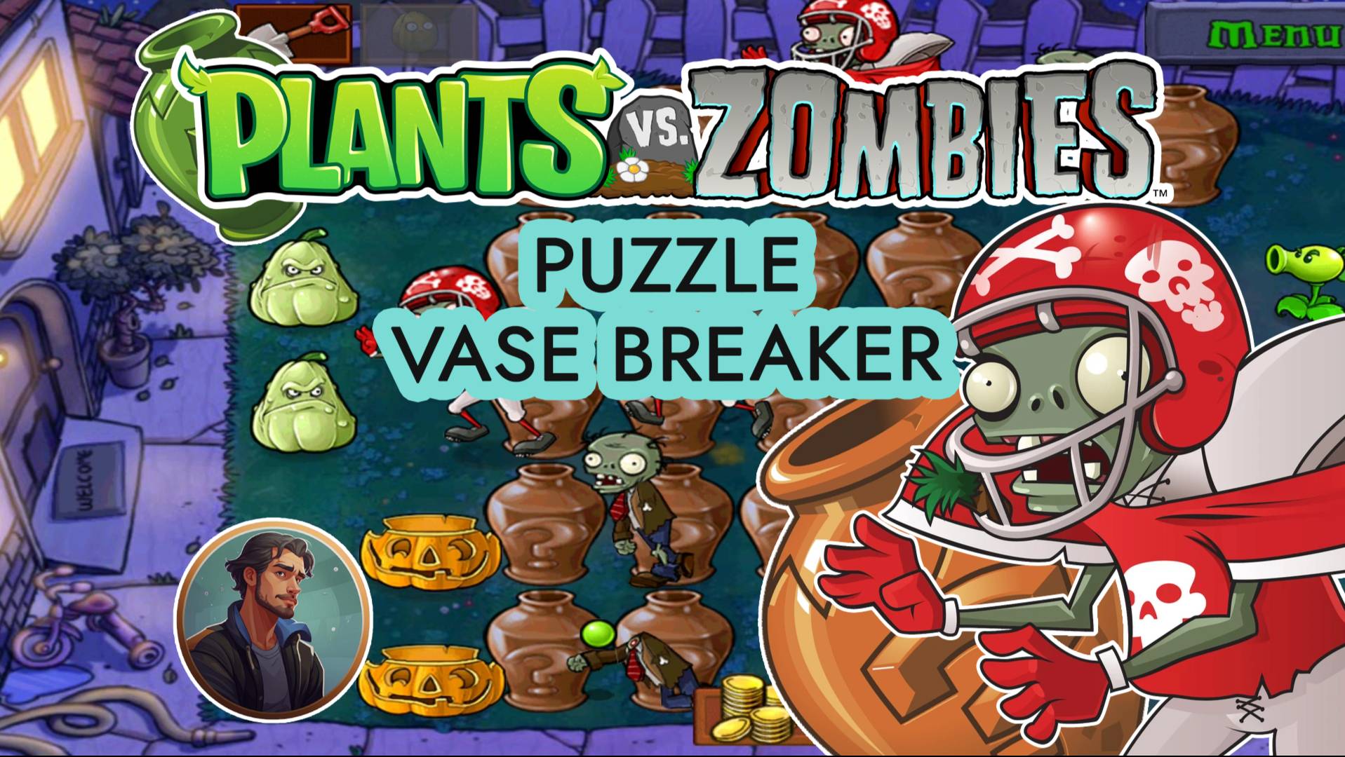 Plants vs Zombies|Vase Breaker-M is for Metal.М значит Металл|Растения против зомби|Puzzle #5