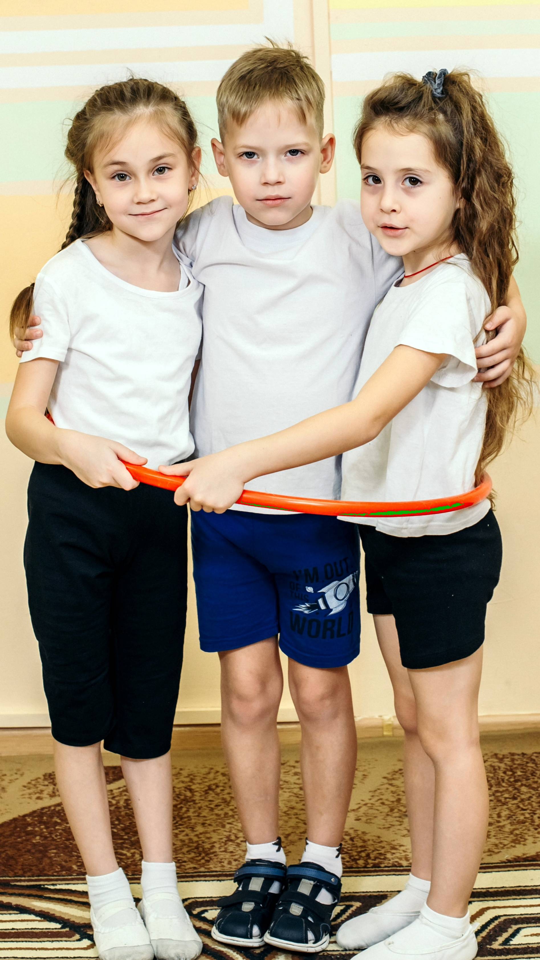 Андрюша на тренировке