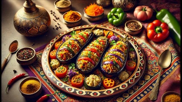 Бвклажан фаршированный