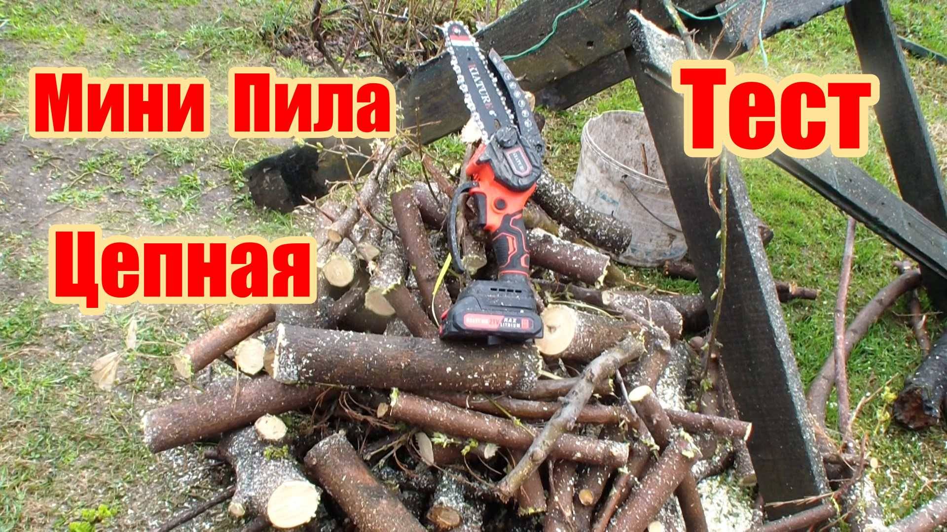 Пила аккумуляторная как пилит ?