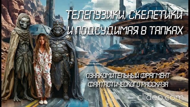 Телепузики, скелетики и подсудимая в тапках. Фрагмент фантастического рассказа