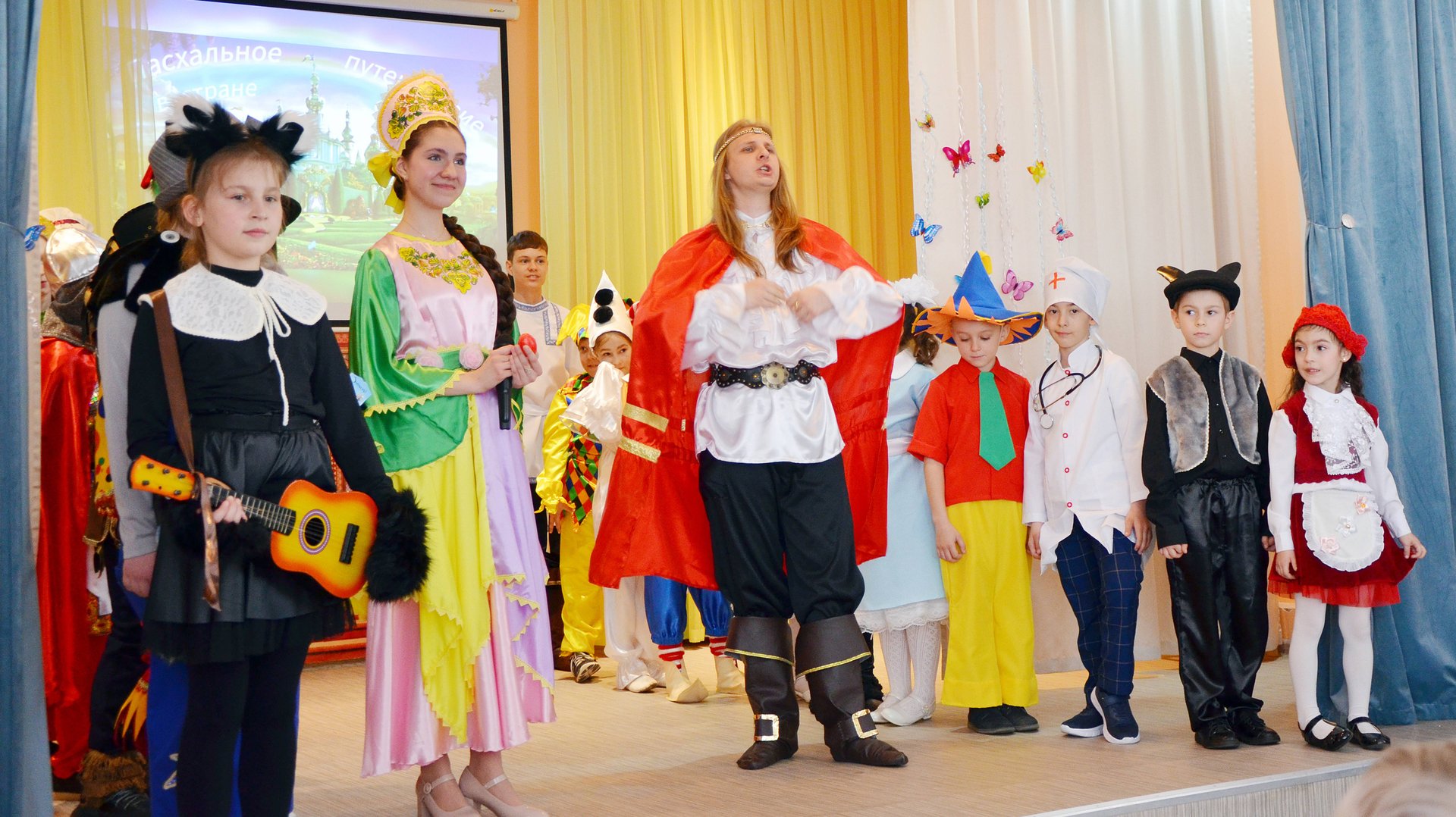 "Пасхальное путешествие в стране сказок", воскресная школа Спасо-Влахернского женского монастыря
