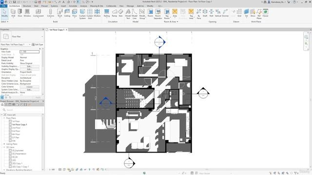 3.1 -Graphical Floor Plan Presentation Using View Templates