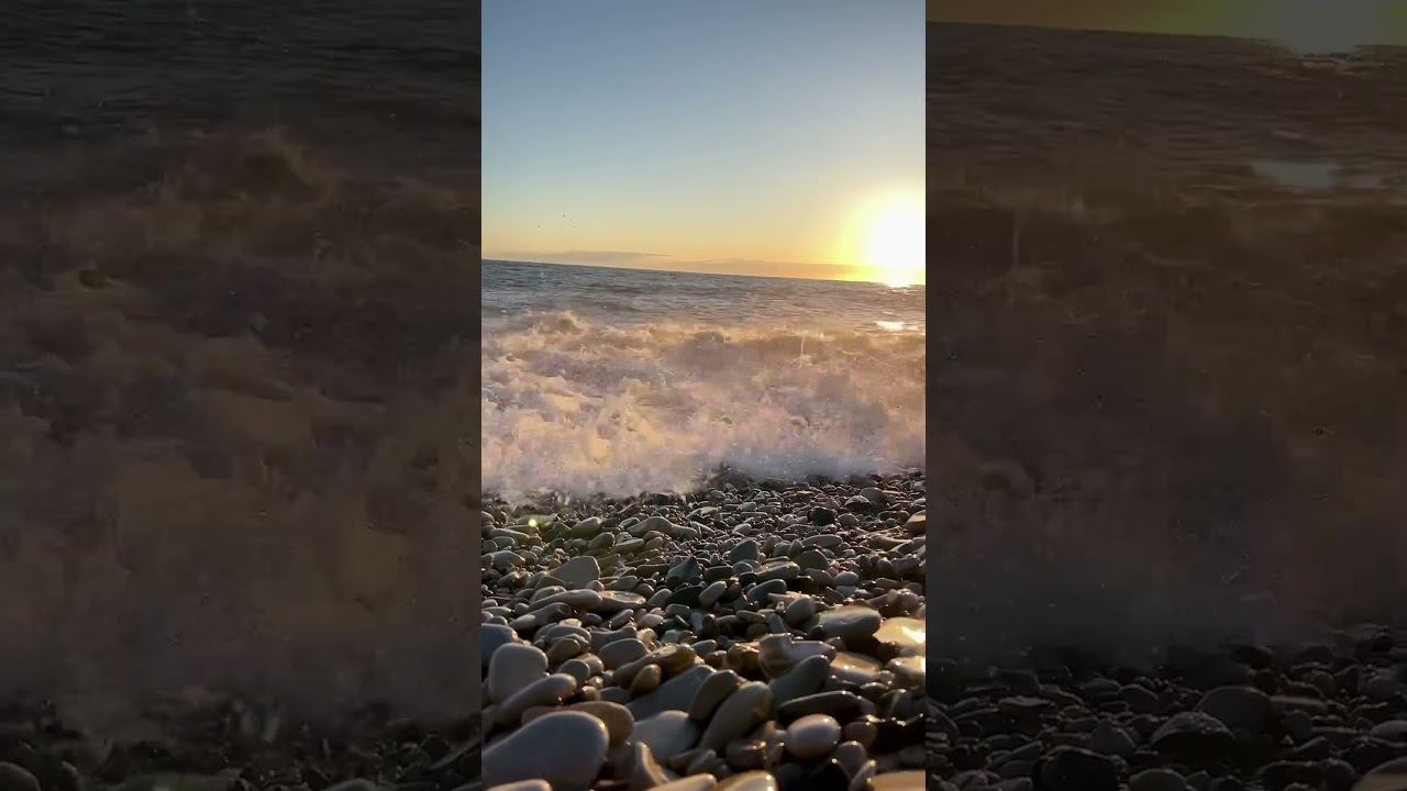 Тот момент ради которого можно и кроссовки намочить))) #sea #sunset #море #закат #инструментальная