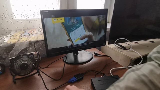 Из монитора VGA получаем телевизор