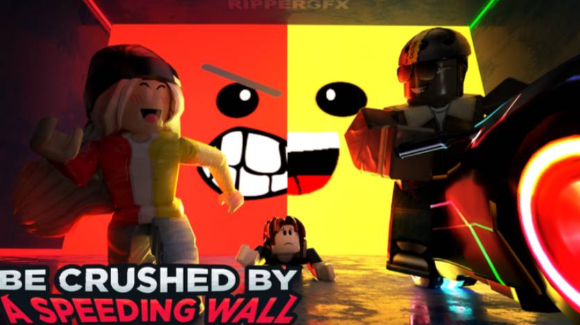 красная стена в Roblox !