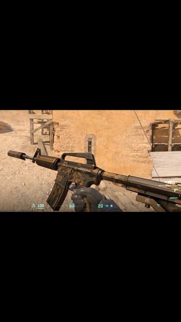 M4A1-s mud standard in CS 2 #shorts