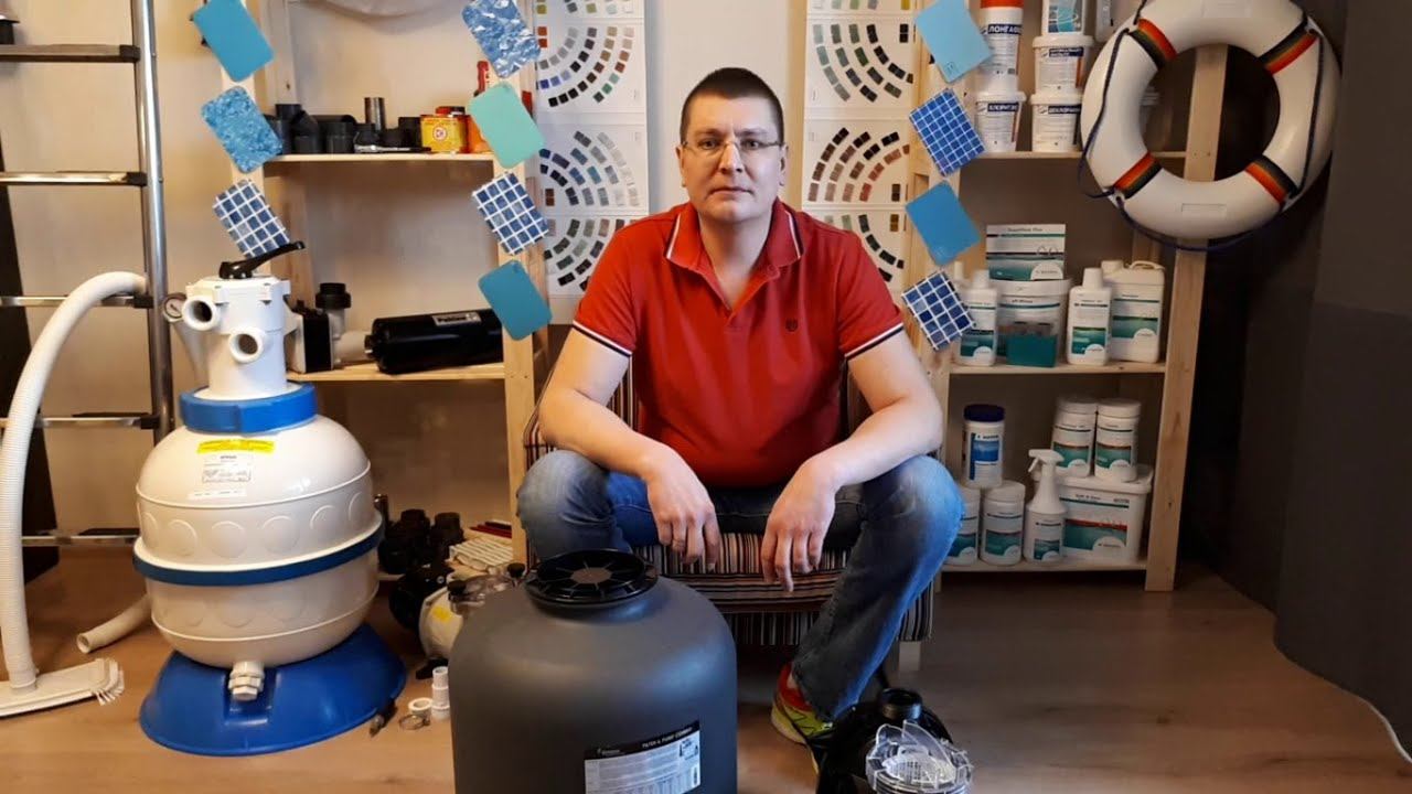 Монтаж песочного фильтра насоса для бассейна Emaux своими руками. Как собрать фильтр бассейна