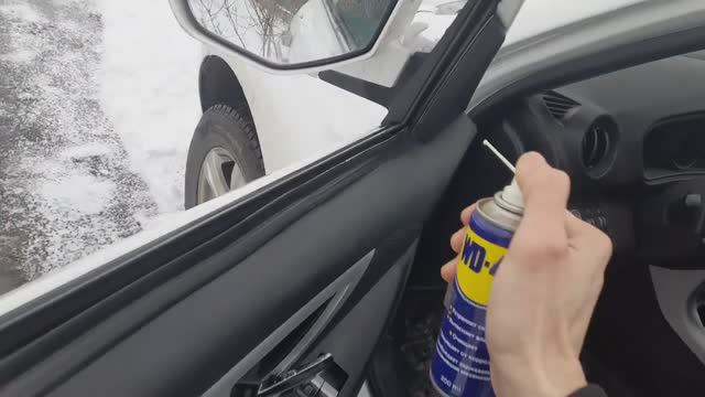 Перекос стекла - смазка в помощь Лифан Х60