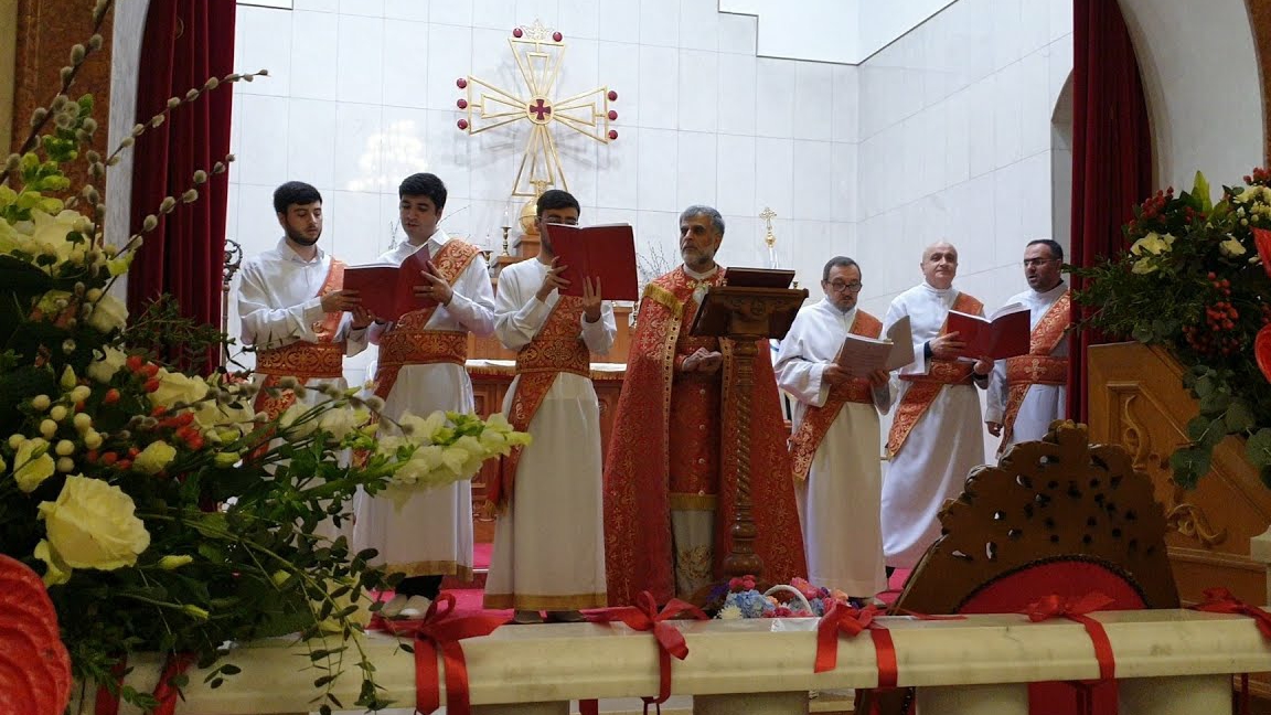 Пасхальная служба в Ассирийской Церкви Востока Святой Девы Марии в Москве 🎊🙌🙏🏼 2025