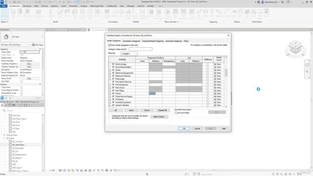 4.2 -Displaced Level Diagrams for Architectural Clarity