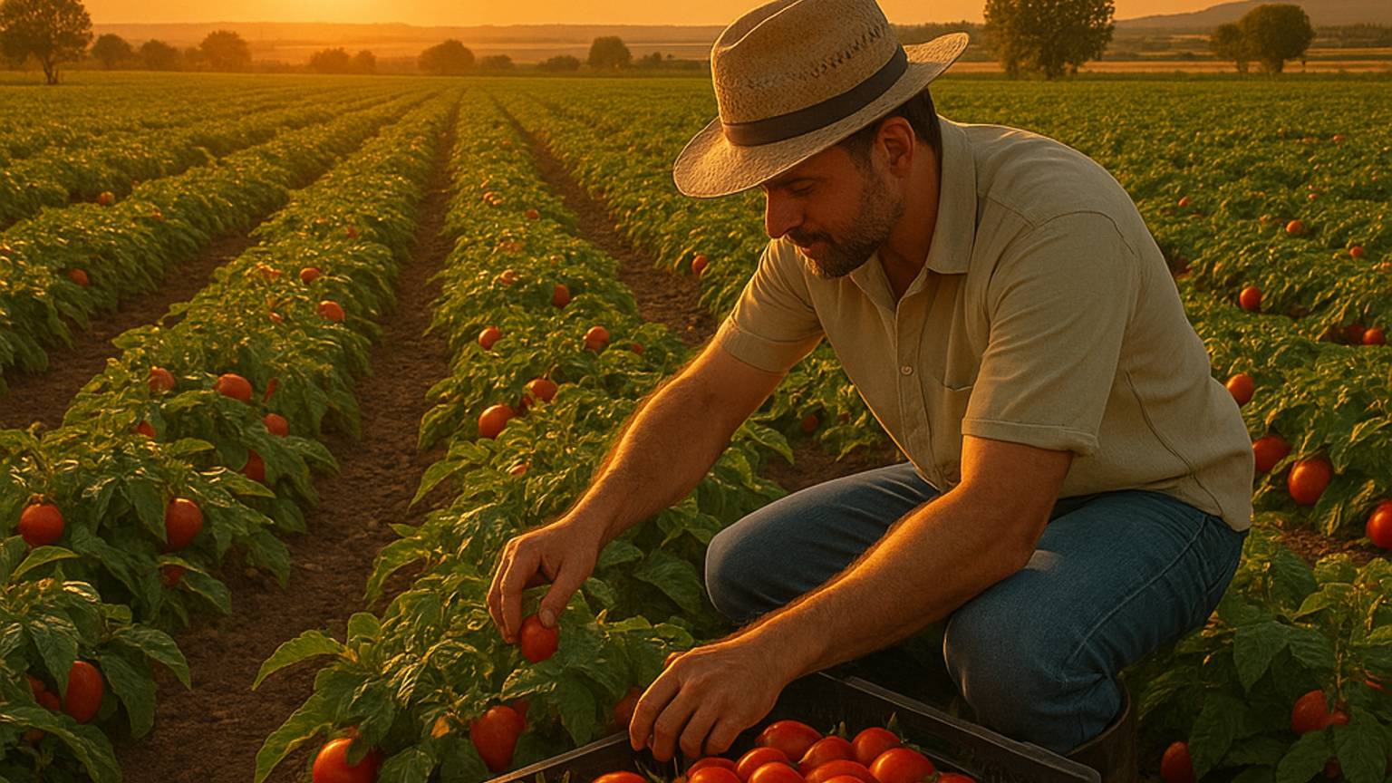 Красная ягода: Путь от поля до стола