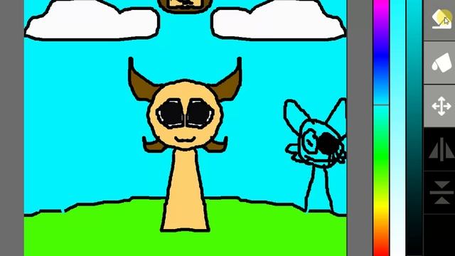 Рисую Айсэд из Спрунки Пирамиксед