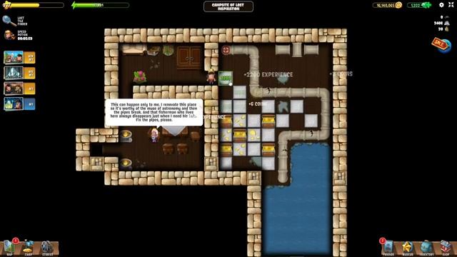 Лагерь утраченного вдохновения - Campsite of Lost Inspiration | Афина #11 (PC) | Diggy's Adventure