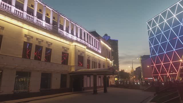 Улица Арбат / Москва / видео 4К