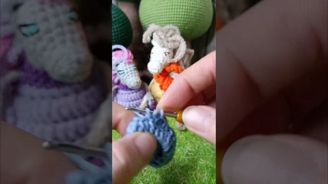 МК "Шортики для Коника" или другой маленькой игрушки 🧶🩳🐎
