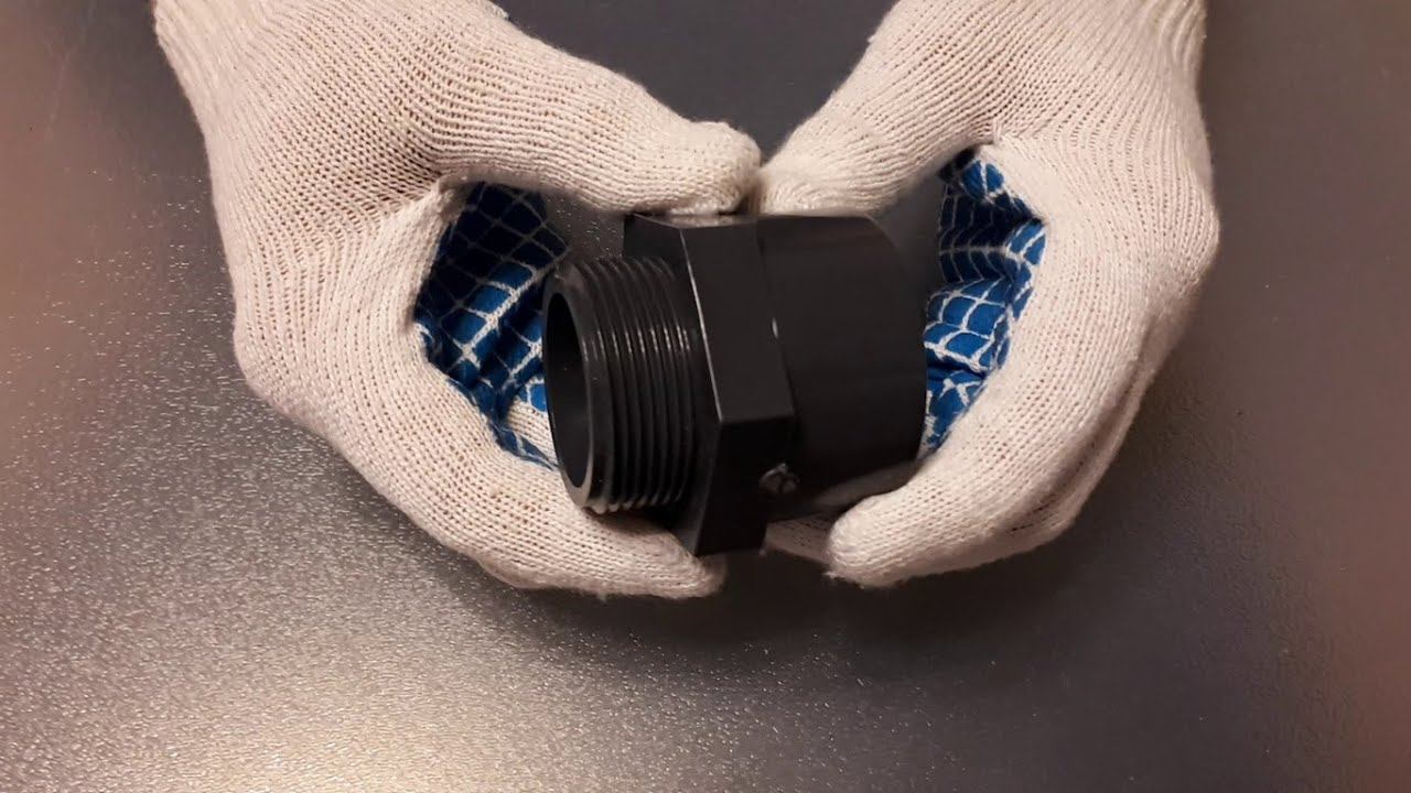 Ниппель (муфта) наружная резьба ПВХ (PVC-U) - клеевой пластиковый фитинг бассейна. Ниппель под клей