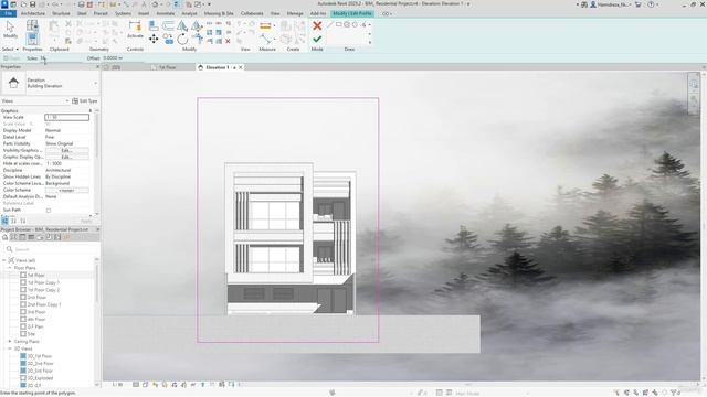 3.4 -Professional Elevation Presentation Techniques in Revit